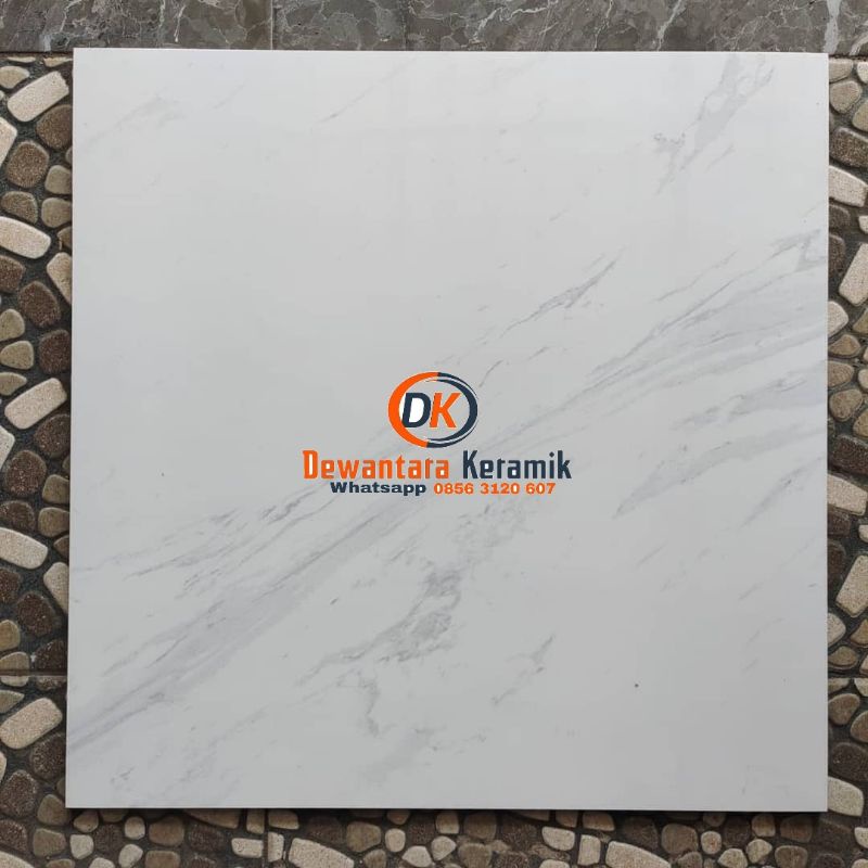 Jual Granit lantai glass polish kilap kaca 60x60 Ceranosa Carara Canuto ...