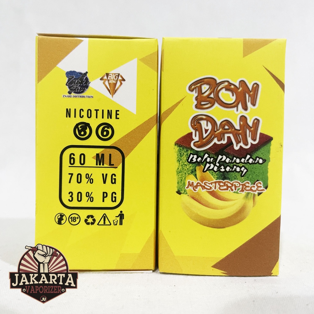 Jual BONDAN V2 BOLU PANDAN PISANG 60ML 3MG 6MG 9MG BY JAVA JUICE X ...