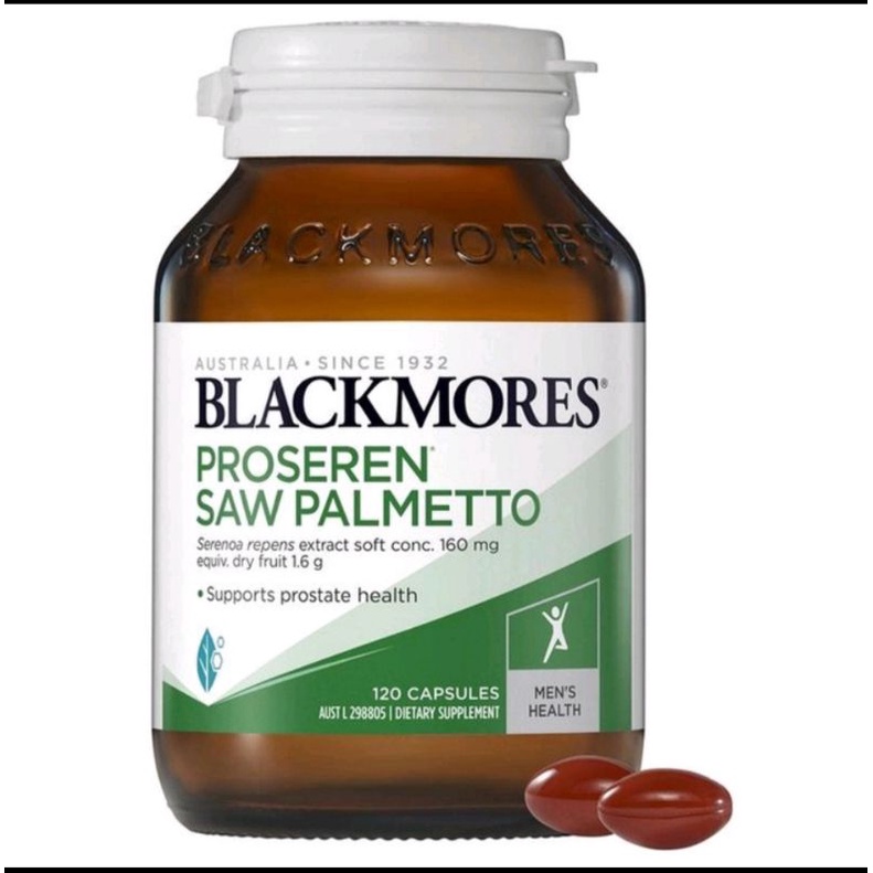 Jual Blackmores Proseren Saw Palmetto Prostate Health 120 Tablet ...