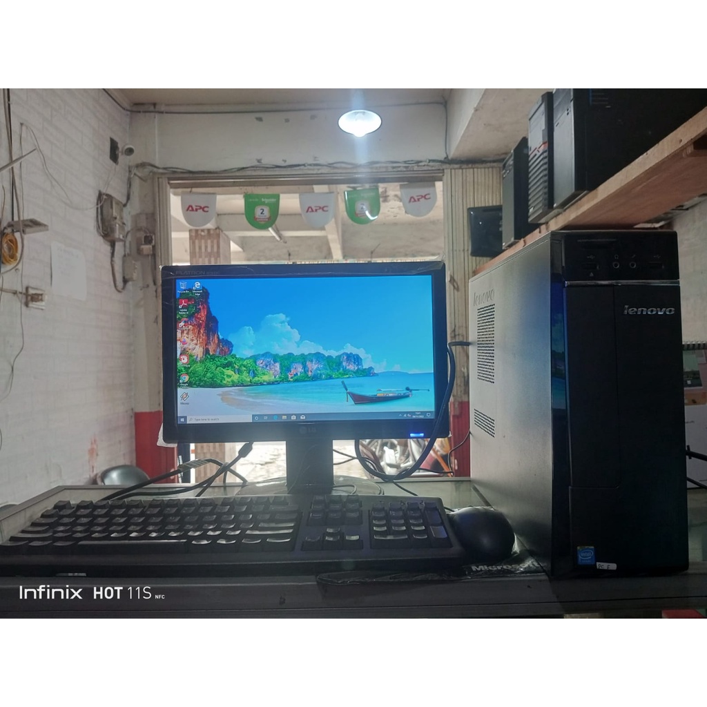 Jual Komputer Slim Build Up Lenovo Ideacentre 300s-11br Cocok Untuk ...