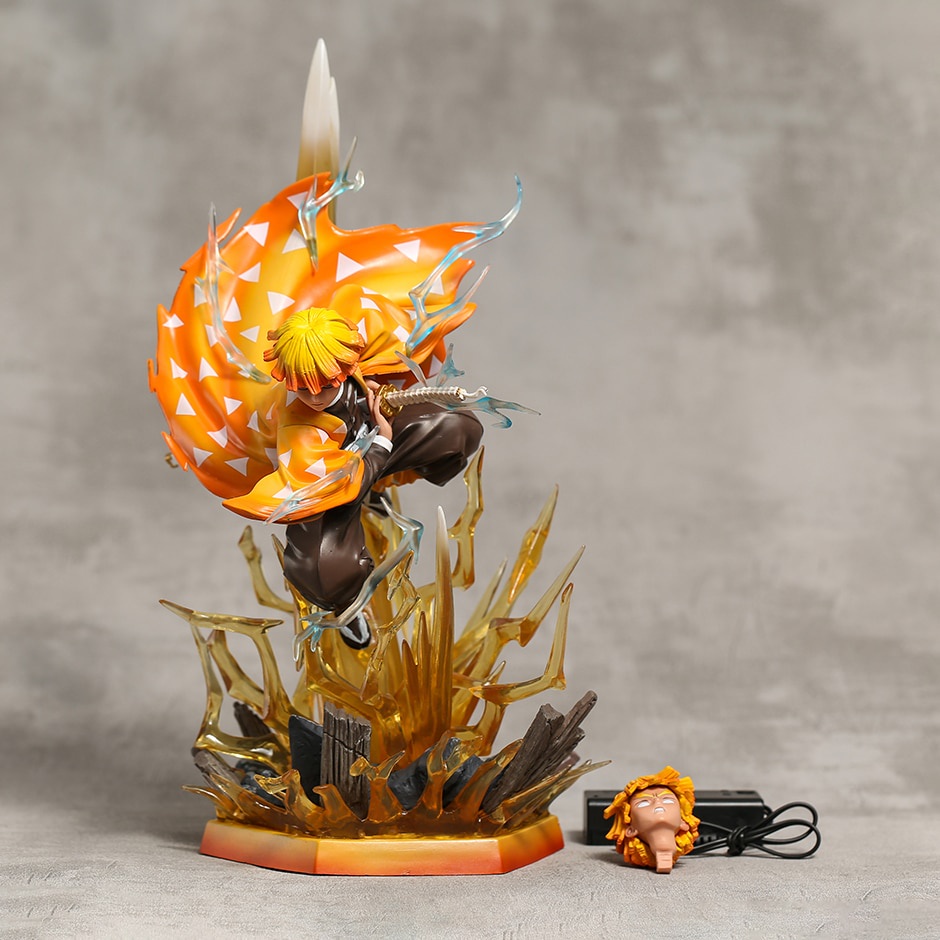 Jual PREORDER Demon Slayer Battle Agatsuma Zenitsu with Replaceable ...