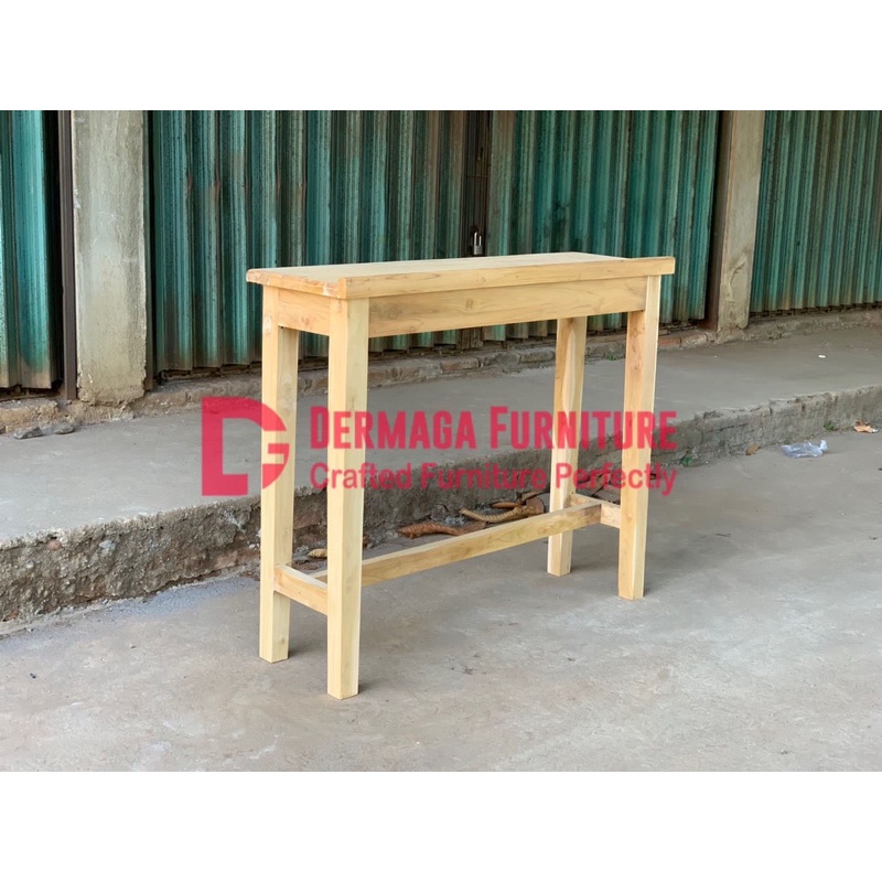 Jual PRE ORDER MEJA BAR KAYU JATI MINIMALIS MEJA CAFE MEJA HOTEL ...