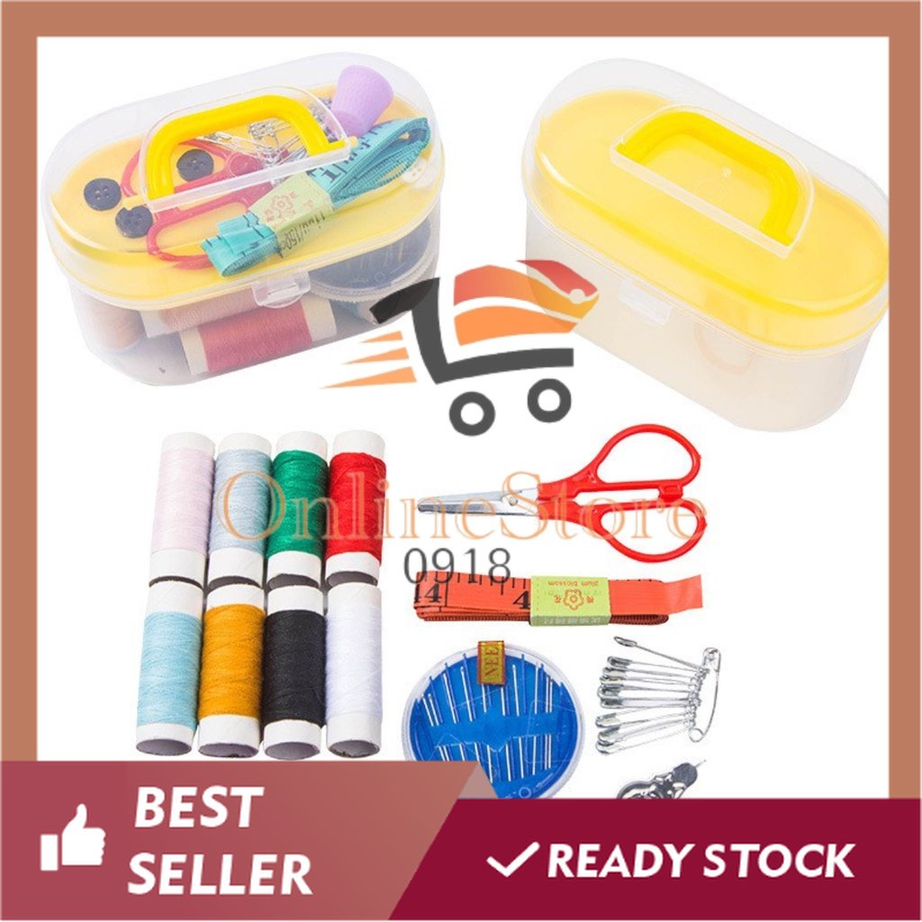 Jual OS --SET Alat Jahit Lengkap / Perlengkapan Jahit Manual / Sewing ...