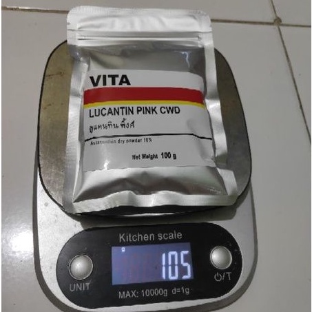 Jual VITA LUCANTIN PINK CWD 100gr ORIGINAL 100% CAROPHYLL ASTAXANTHIN ...