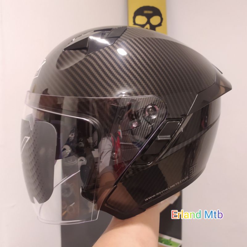 Jual RSV HELMET SV300 DOUBLE VISOR HELM RSV SV300 CARBON GRAPHIC ...