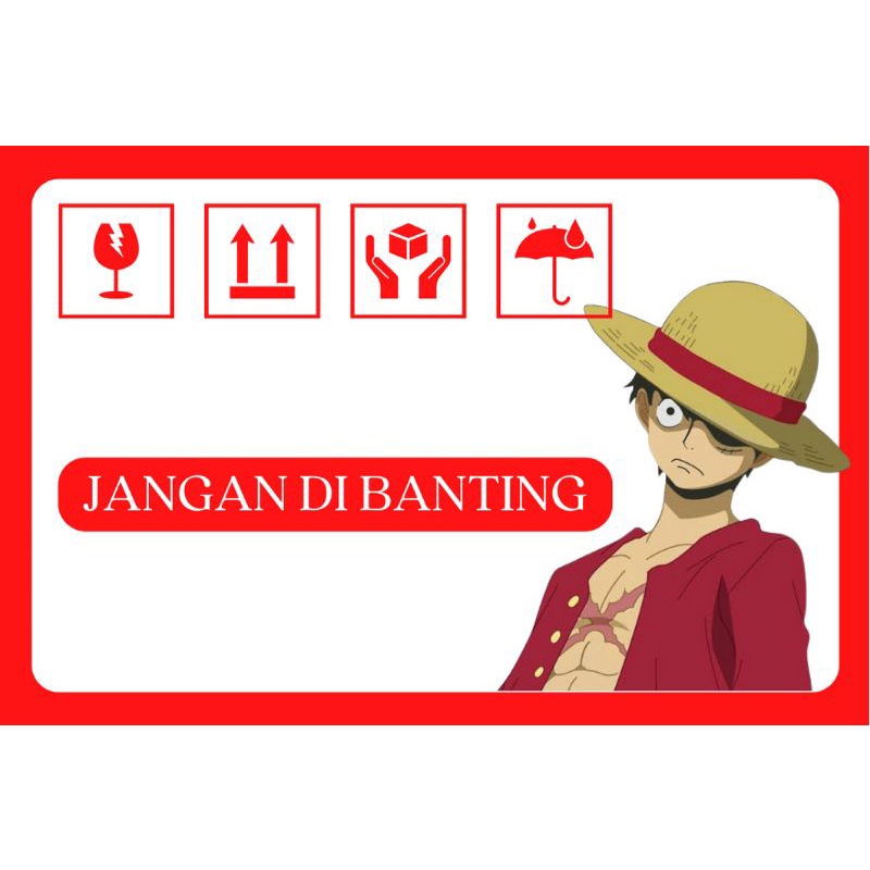 Jual Sticker Fragile Sticker Fragile Unik Sticker Fragile Custom