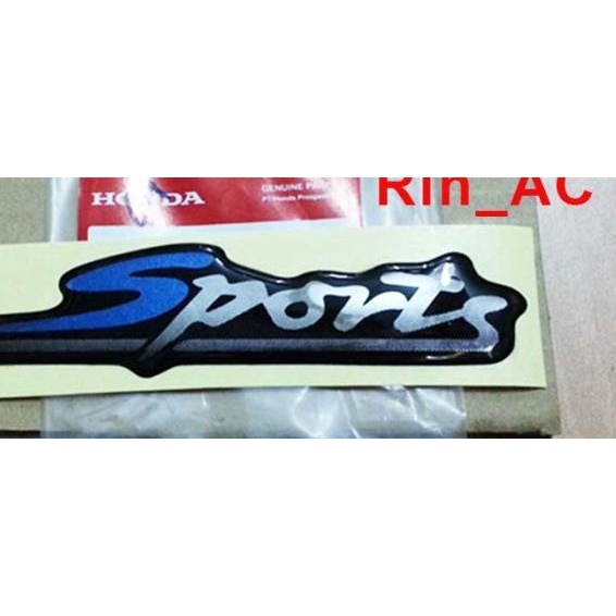 Jual Emblem Logo Sticker Stiker Sports Mobil Honda Jazz GD3 IDSI VTEC ...