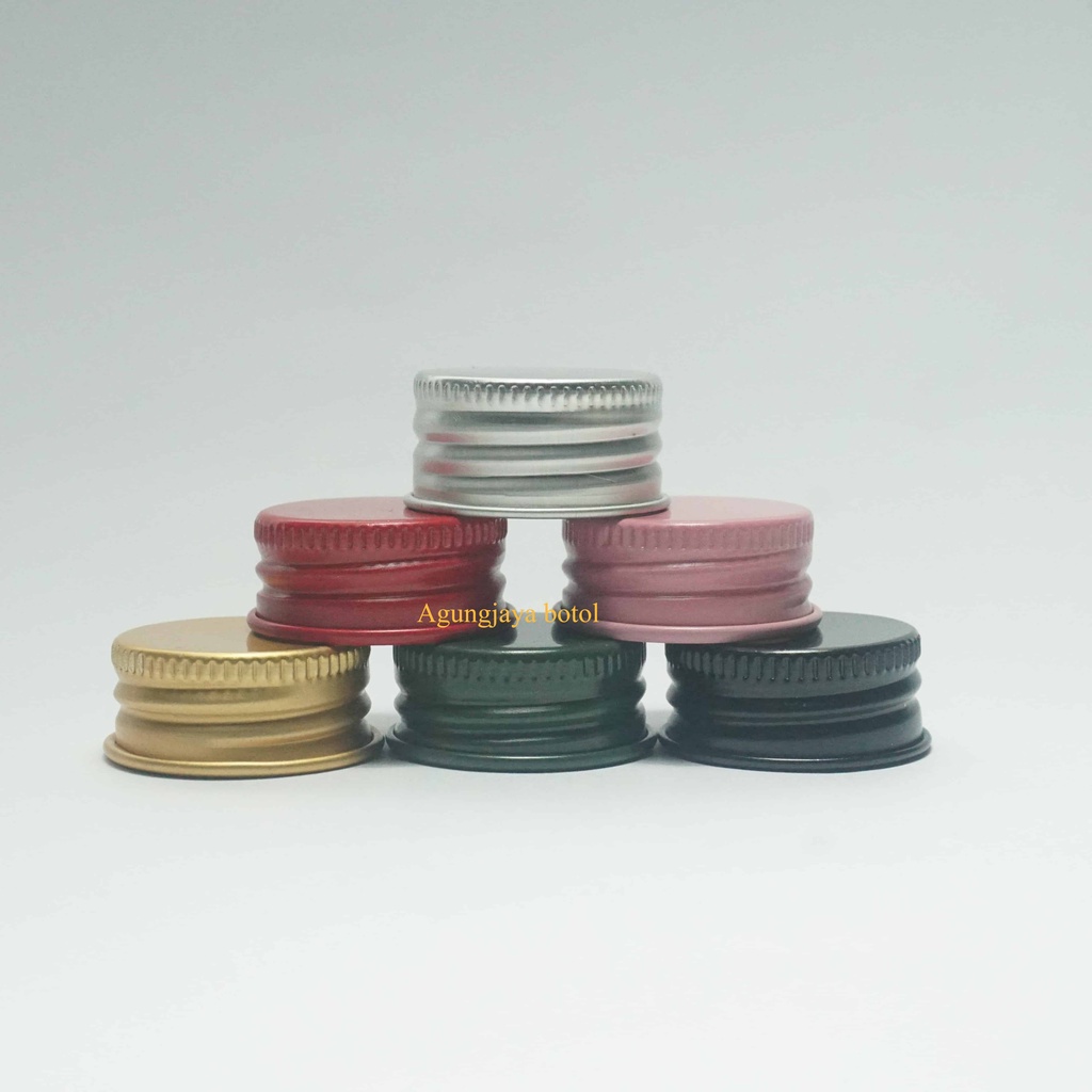 Jual Tutup Alumunium Ulir Neck 28 mm / Tutup Packaging / Tutup ...