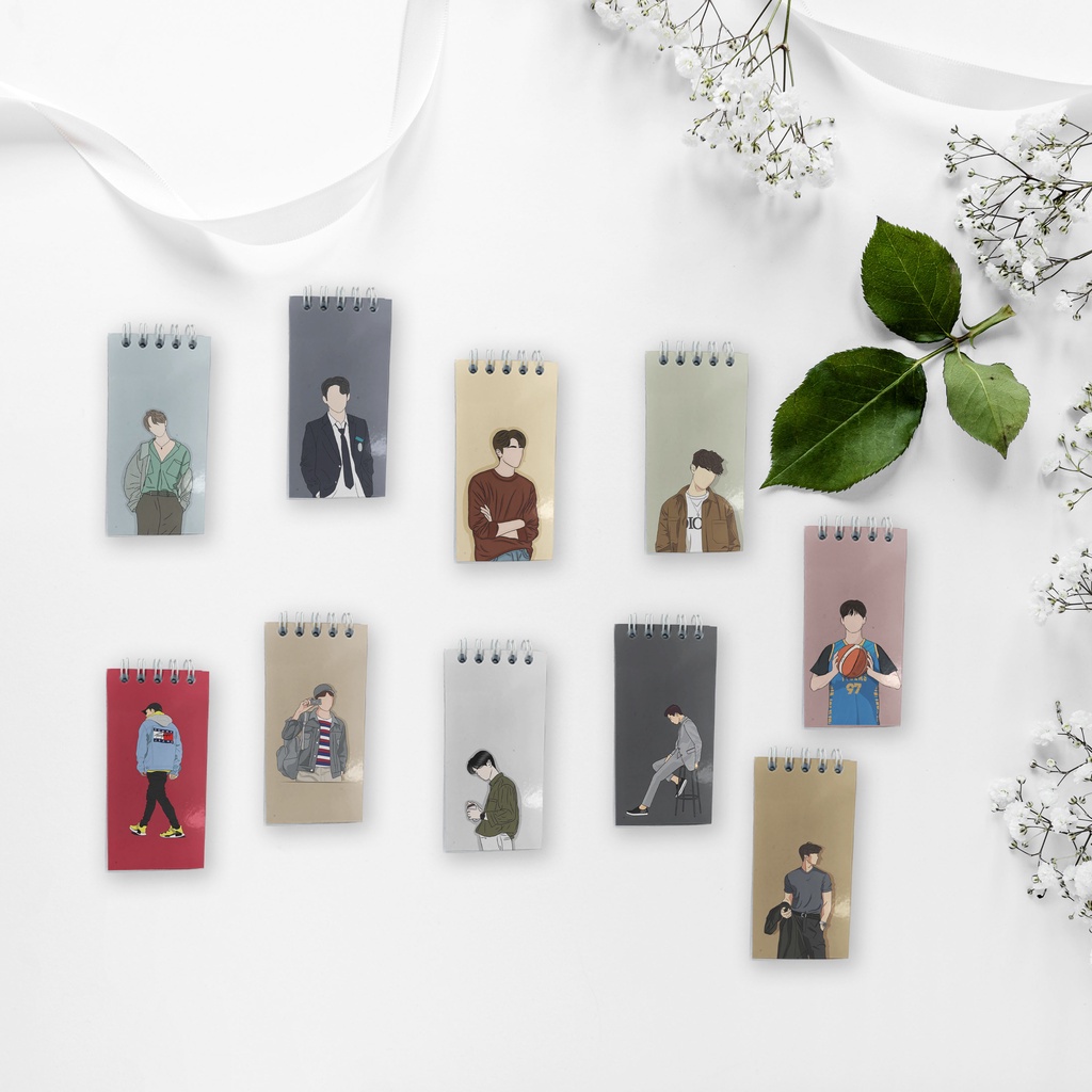 Jual Note Book Spiral Mini (5 x 10.5 cm) Edisi Manly / Buku Catatan ...