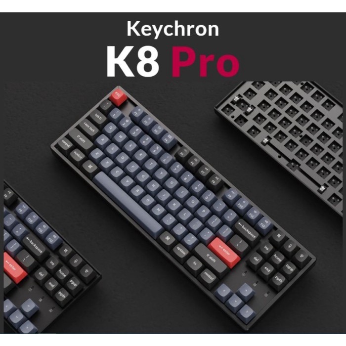Jual Keychron K8 Pro Fully Assembled RGB Backlight Mechanical Keyboard ...