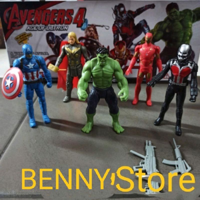 Jual OBRAL TOYS...!! MAINAN ANAK2 ROBOT HERO,AVENGERS MINIATUR | Shopee ...