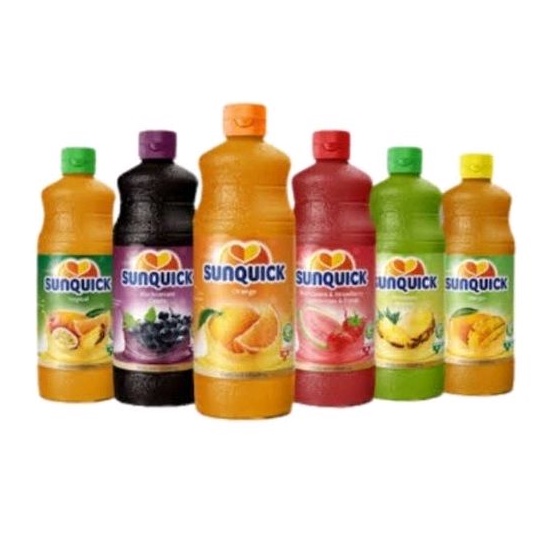 Jual Sunquick juice 330ml (orange, mandarin, mango, mixed fruit,lemon ...