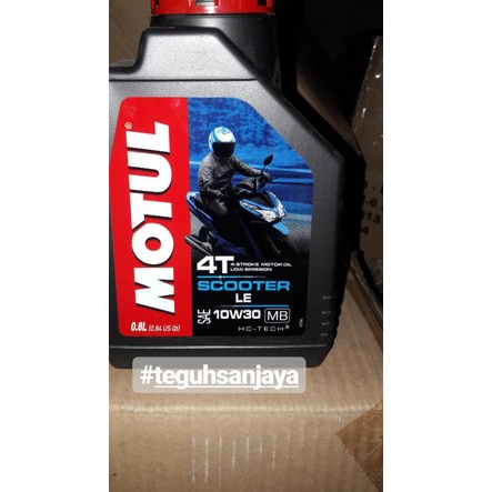Jual OLI MOTUL Matic SCOOTER LE 10W-30 (800 ML) | Shopee Indonesia
