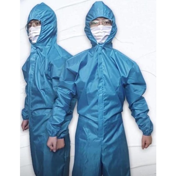 Jual Baju Apd Waterproof / Hazmat Suit Waterproof / Baju Apd / Coverall ...