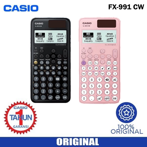 Jual Kalkulator Ilmiah FX 991 Class Wiz Calculator Scientific Casio FX-991CW | Shopee Indonesia
