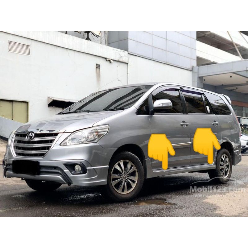 Jual Side skirt Cover trisplang Bodykit samping innova luxury original ...