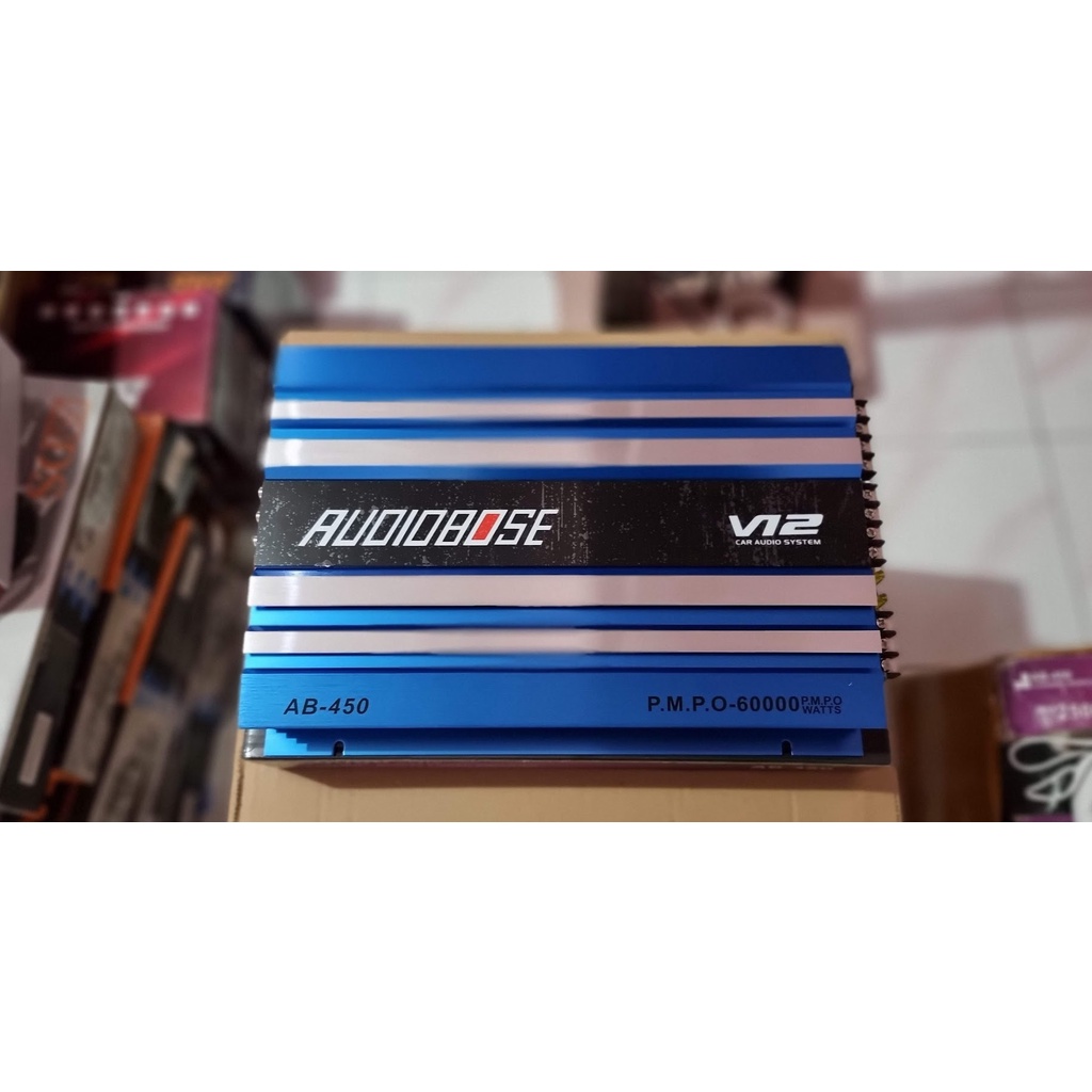 Jual POWER 4 CHANNEL AUDIOBOSE AB-450 BODY PANJANG | Shopee Indonesia