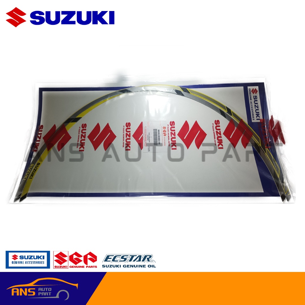 Jual RIM DECAL SATRIA FU 150 / STICKER VELG SATRIA YELLOW-GREY | Shopee ...