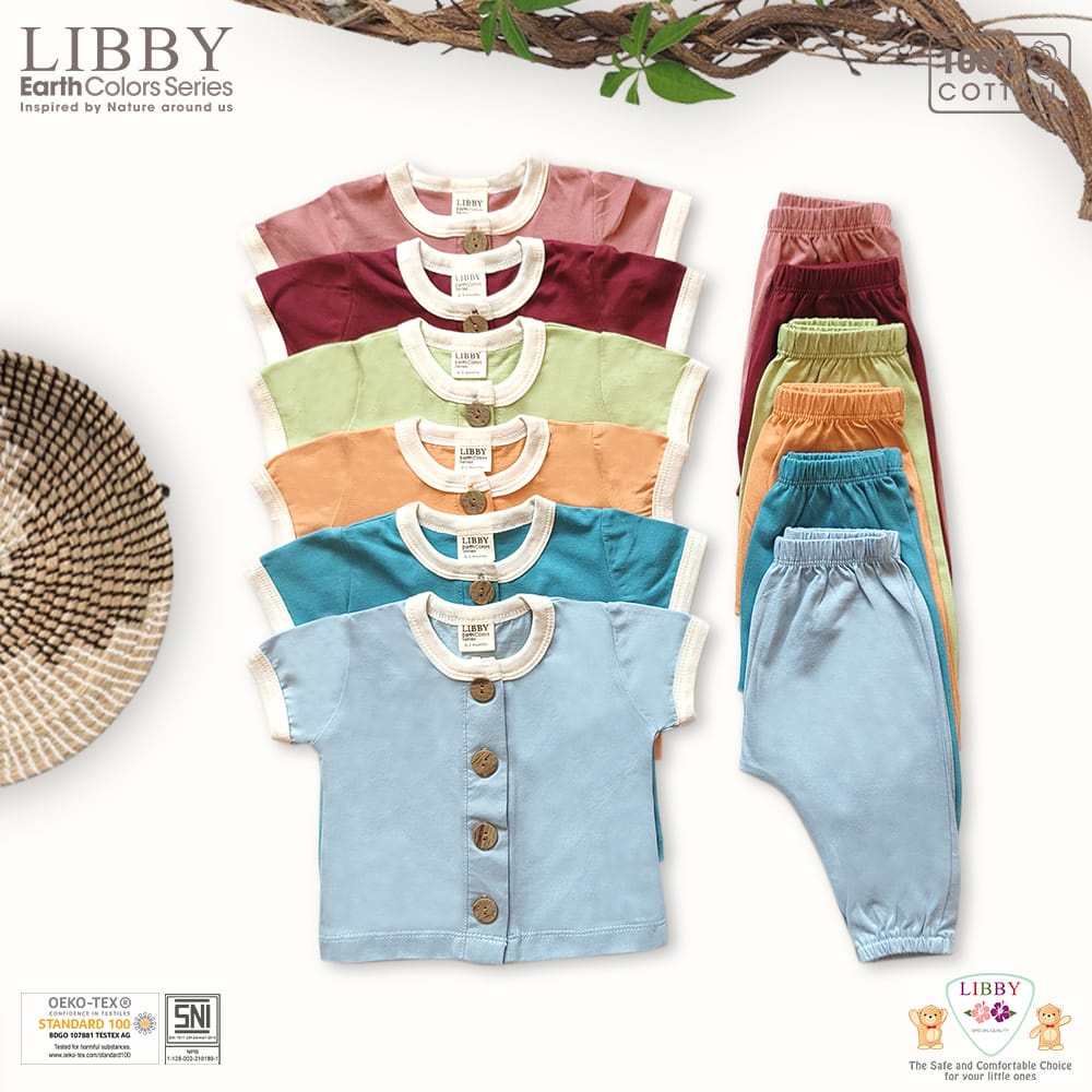 Jual Libby Baby - Rocco Set 2.0 | Setelan Baju Pendek dan Celana ...