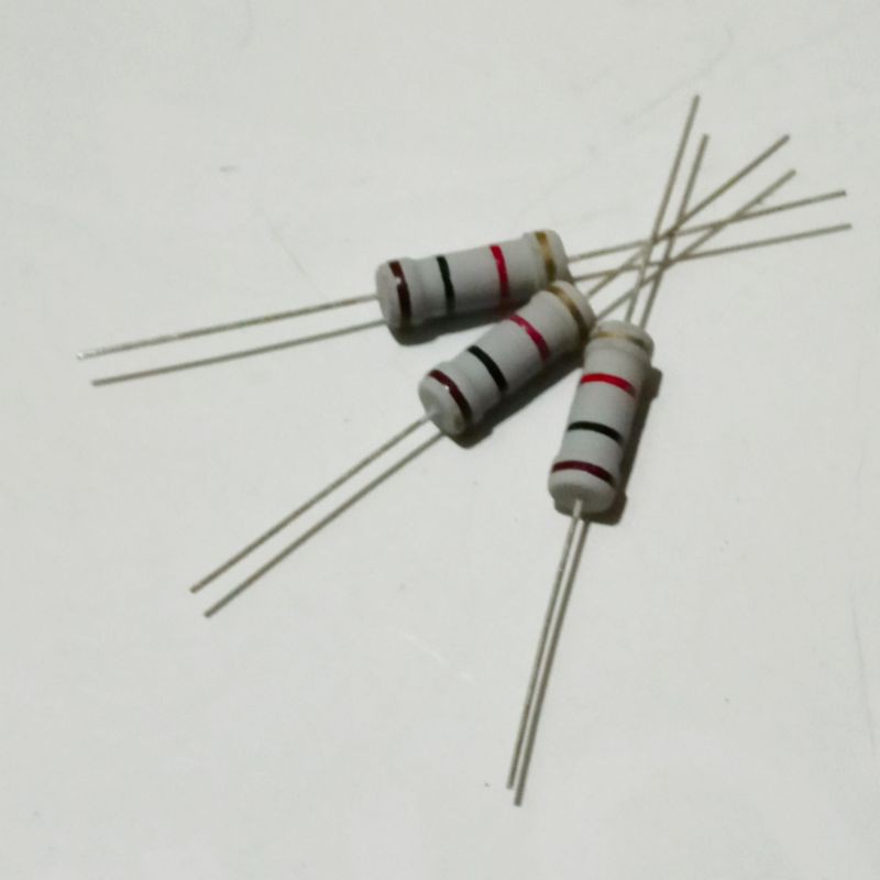 Jual Resistor 1K ohm 2 watt R 1K 2W | Shopee Indonesia