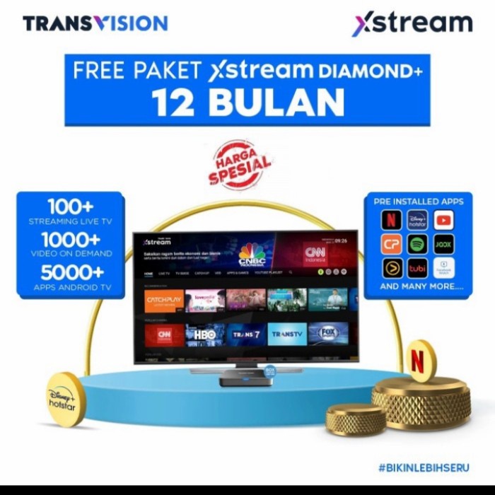 Jual Produk Terbaru Xstream Transvision Android Box Generasi Ke 2 Free ...