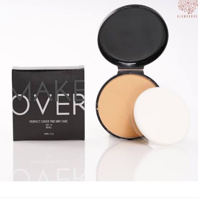 Jual Anugrah - Make Over Perfect Cover Two Way Cake Spf 15 PA+ | 12gr ...