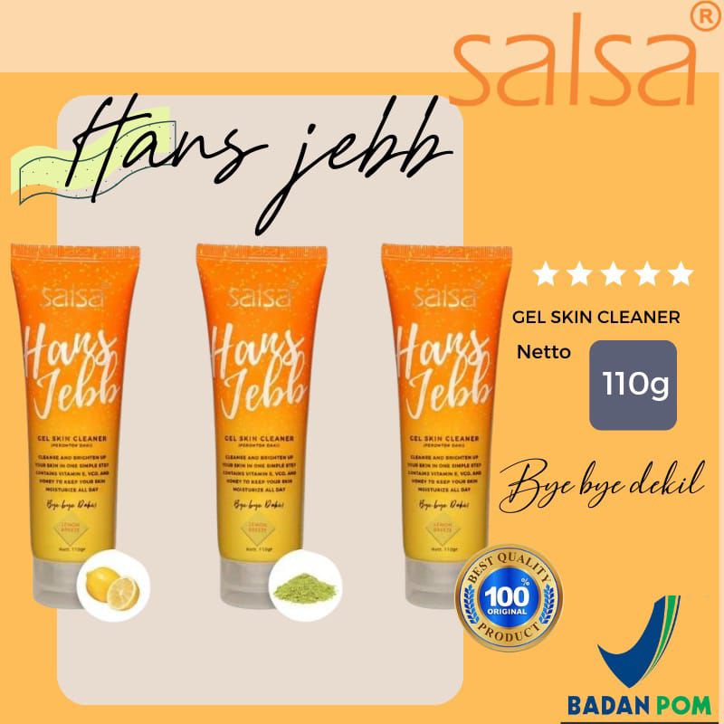 Jual SALSA Hans Jebb Peeling Gel Skin Cleanser Scrub Eksfoliasi ...