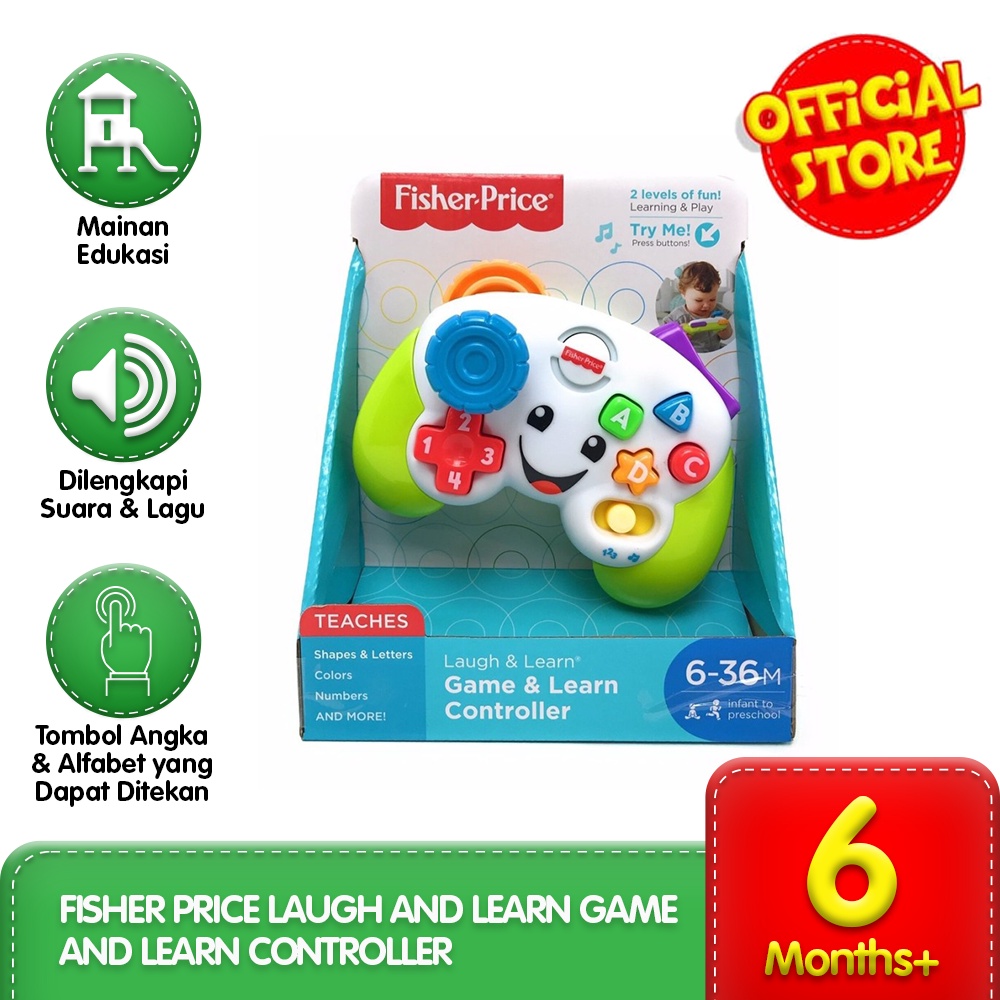 Jual Fisher Price Laugh and Learn Game and Learn Controller | Shopee ...