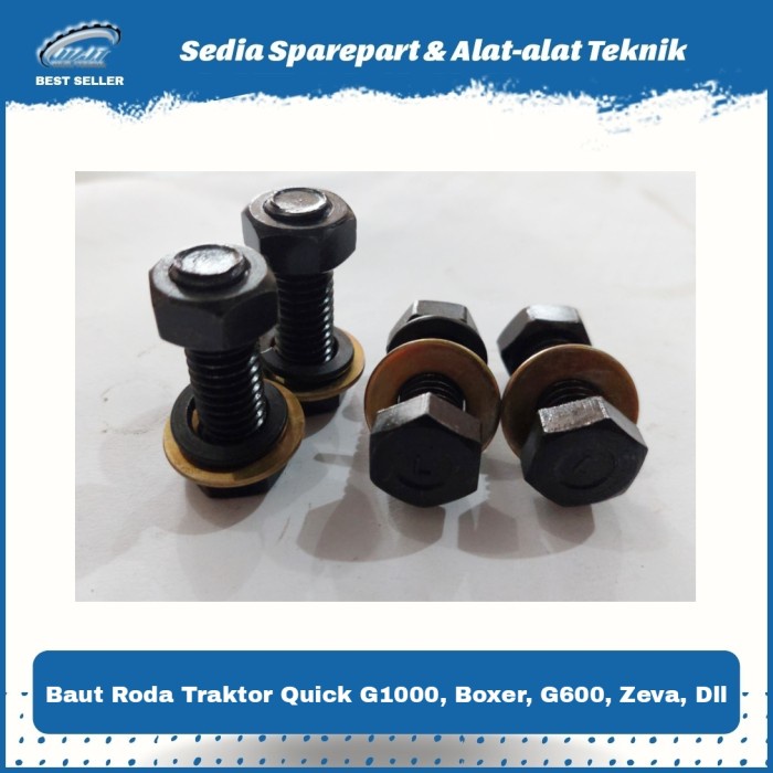Jual Baud Roda Traktor Quick G1000, Boxer, M3000, Zeva, G600, dll. 4 ...