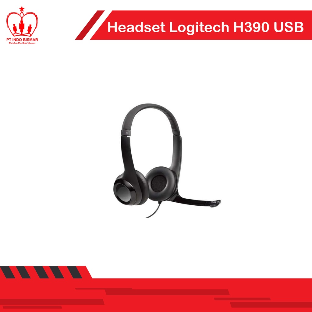 Jual Headset Logitech H390 USB Earphone / Headphone | Shopee Indonesia