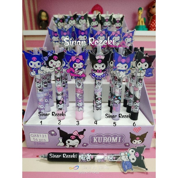 Jual 1 buah!! Pena kuromi fancy/pulpen kuromi/pena fancy murah/pena ...
