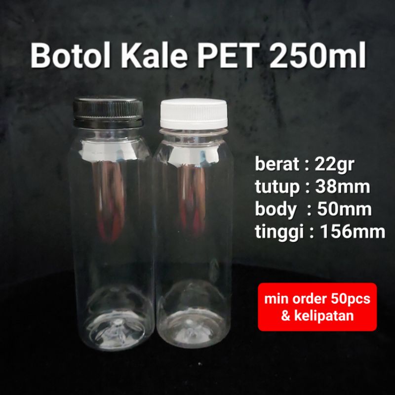 Jual Botol Kale 250ml - Botol 250ml - Kale 250ml PET | Shopee Indonesia