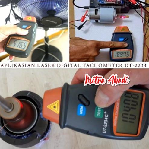 Jual Tachometer Digital Laser DT-2234C RPM | Shopee Indonesia