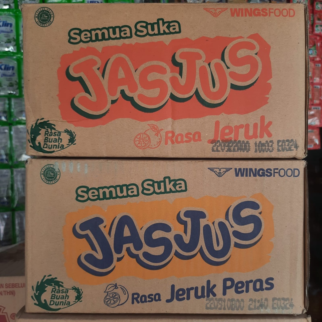 Jual Serbuk Jasjus Rasa Jeruk Peras / Jeruk 1 Dus Isi 30 Renceng ...