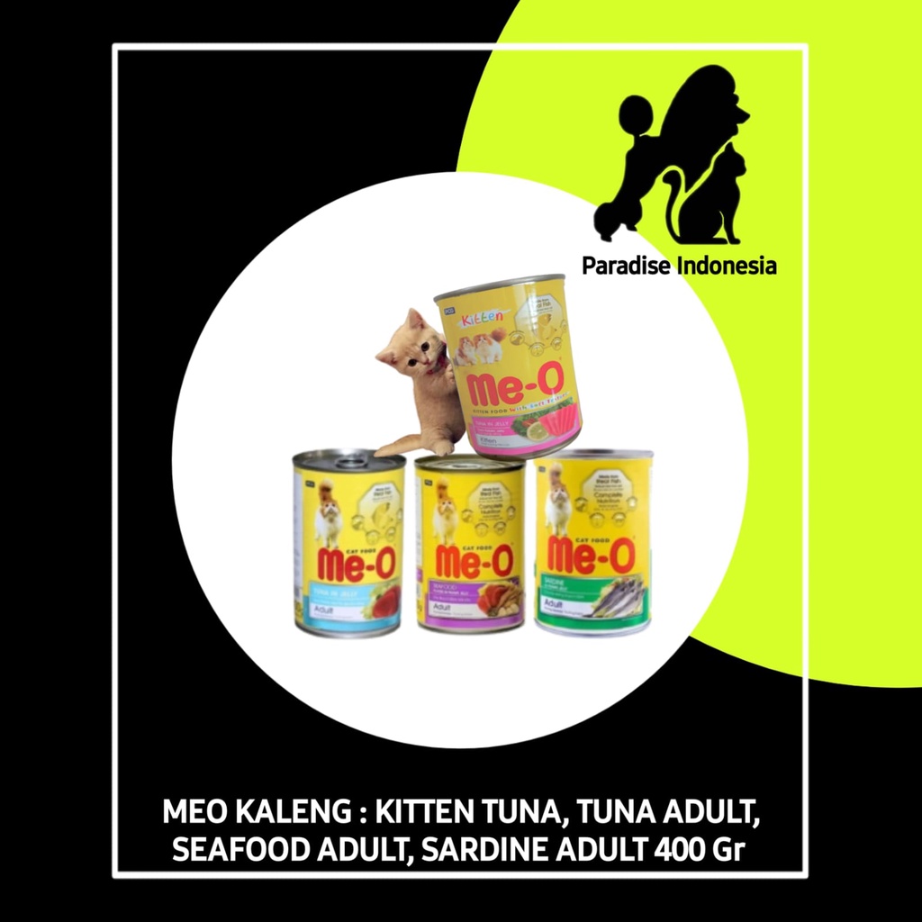 Jual Meo Tuna / Seafood 400gr ( wet food for cat ) | Shopee Indonesia