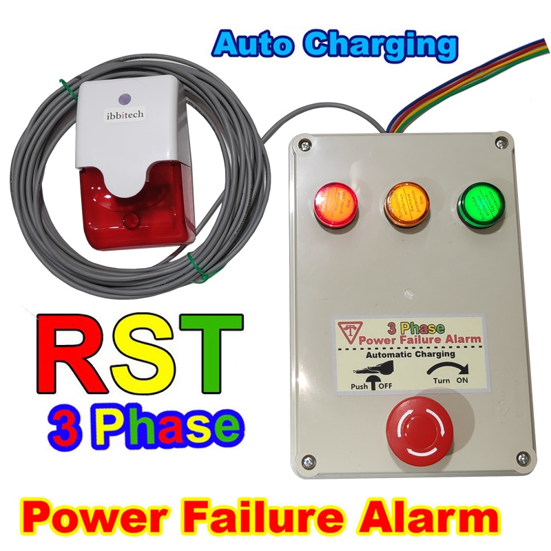 Jual POWER FAILURE ALARM 3 PHASE Alarm Listrik Padam 3 Fasa ...