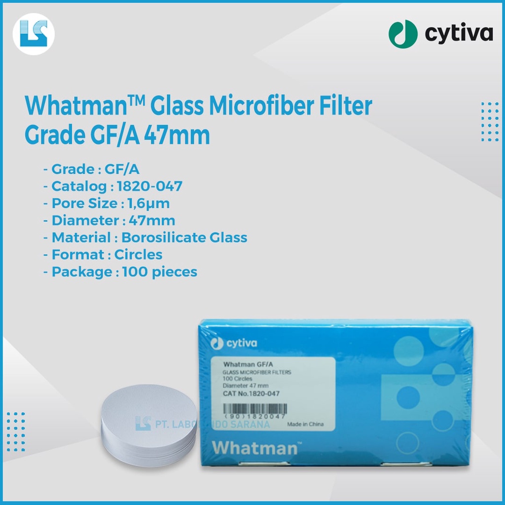 Jual Whatman Glass Microfiber Filter GF/A 47mm | Shopee Indonesia