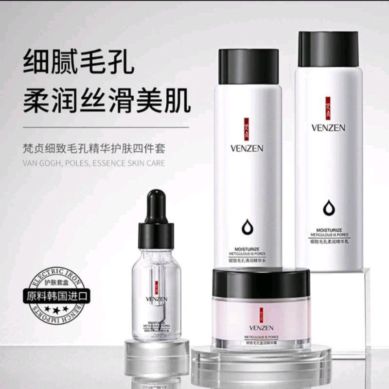 Jual VENZEN Whitening And Remove Freckie 4in1 Skin Set | Shopee Indonesia