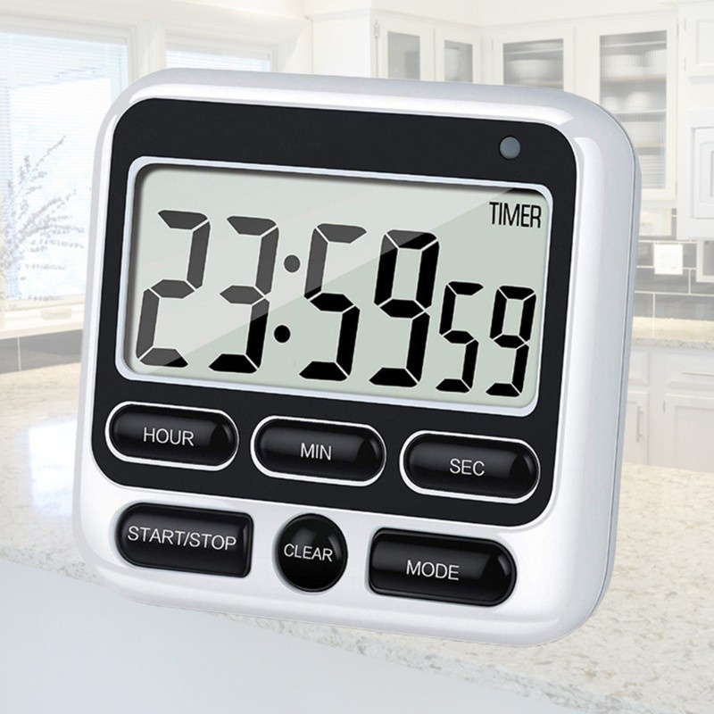 Jual Kitchen Timer Digital Stopwatch Masak Dapur Cooking Alarm Kue Kopi ...