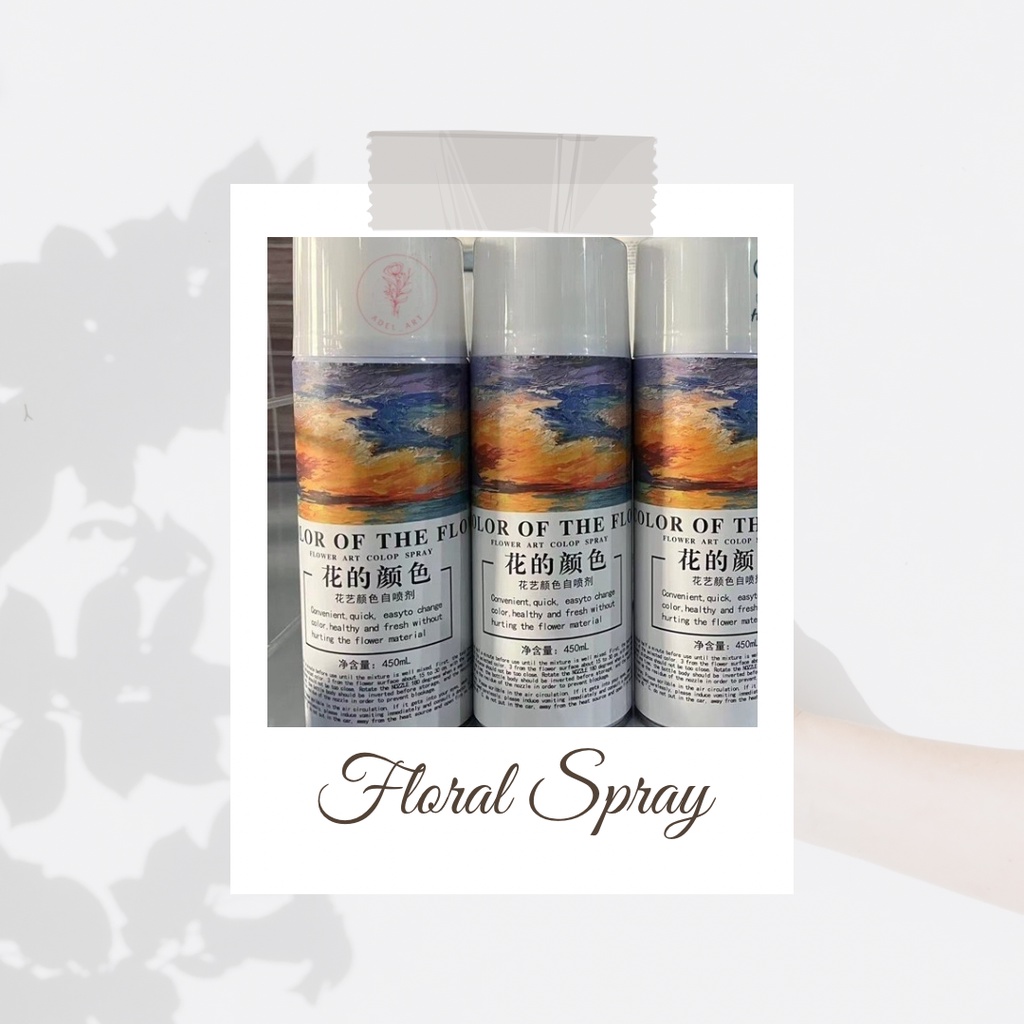 Jual FLORAL COLOR SPRAY PEWARNA CAT BUNGA DESIGN MASTER | Shopee Indonesia