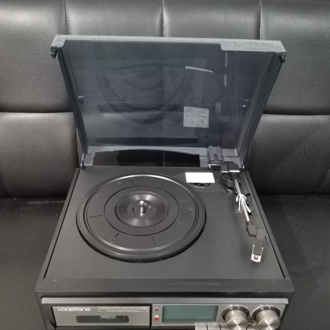 Jual Turntable Vinyl Player Pemutar Piringan Hitam Looptone Cd+Kaset ...