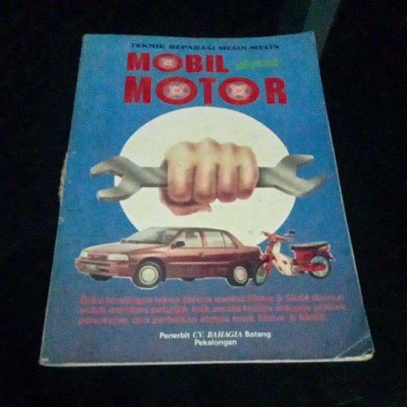 Jual Buku Teknik Reparasi Mesin-mesin Mobil dan Motor - Preloved Buku ...