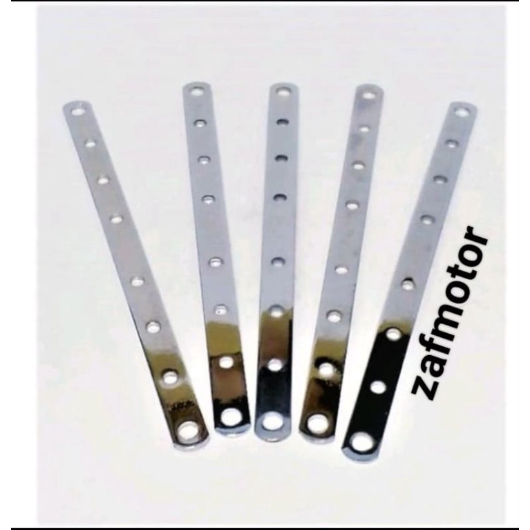 Jual Panel besi crome putih panjang 40,50 plat lubang tebal 2.5 mm ...