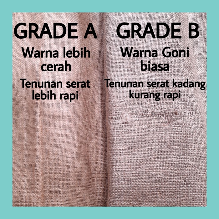 Jual Kain Kain Goni Panjang 50 X 115 Cm - Burlap Fabric - Kain Rami ...