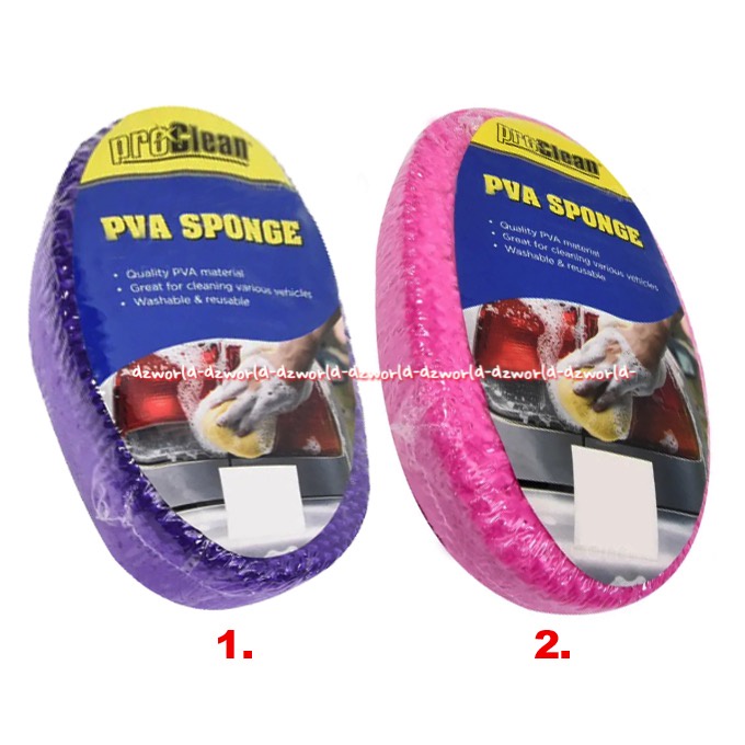 Jual Proclean Spons Busa PVA Sponge Spon Busa Untuk Membersihkan ...