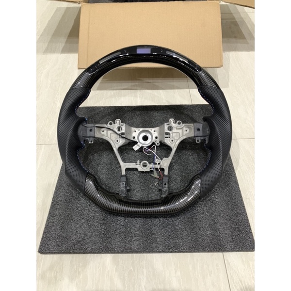 Jual Setir Carbon Race Display V2 FlatBottom Innova Reborn / Fortuner ...