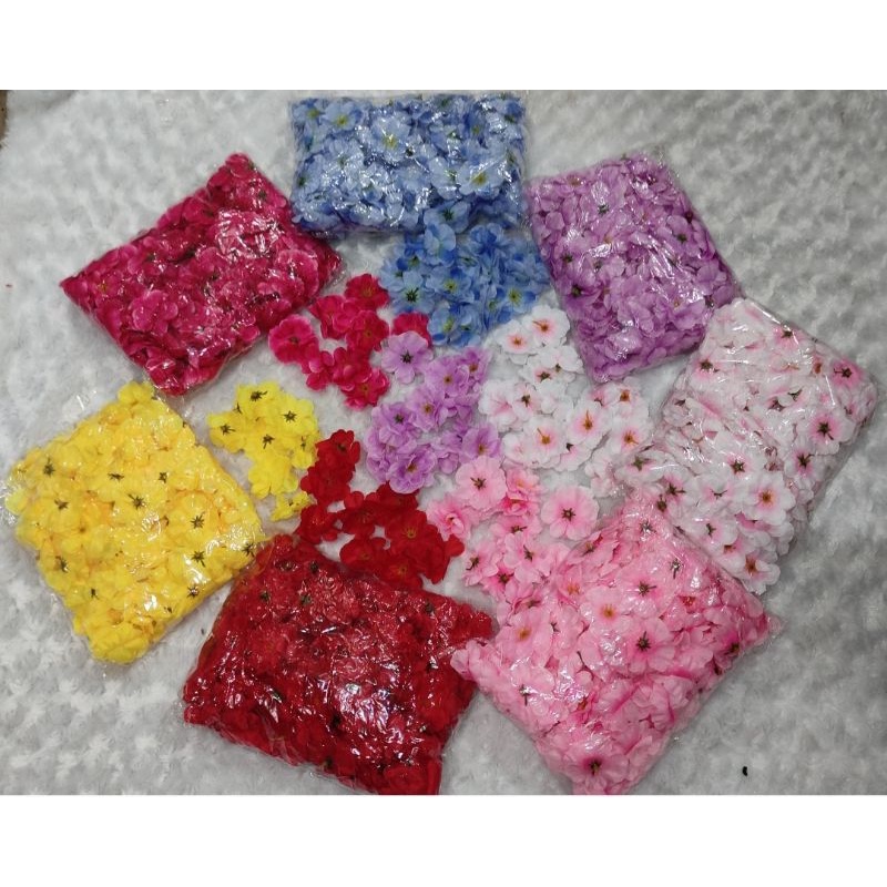 Jual BUNGA MEIHUA BUNGA SAKURA BESAR 3 LAPIS BUNGA IMLEK MURAH | Shopee ...