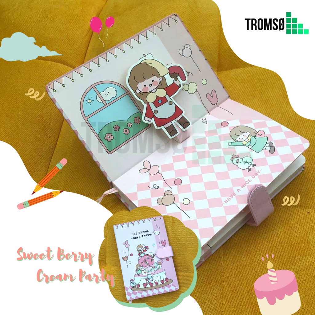 Jual Tromso (6972) Kids Diary Book / Buku Catatan Harian Anak Perempuan ...