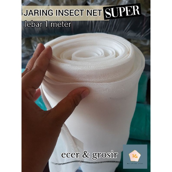 Jual JARING KASA PUTIH (insect net)/ JARING NYAMUK/ ecer dan grosir ...