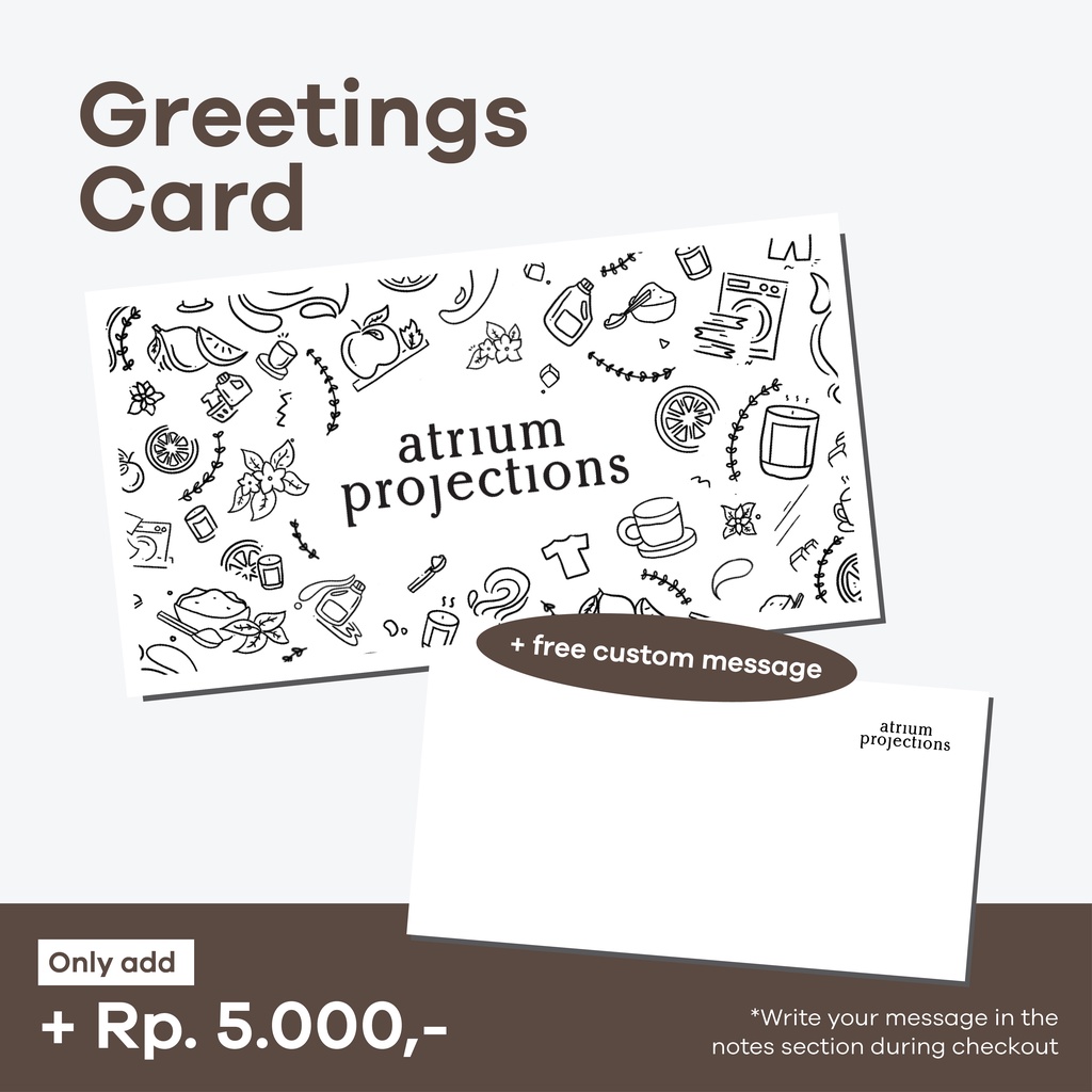 Jual Atrium Projections | Greetings Card Hampers Kartu Ucapan Basic ...